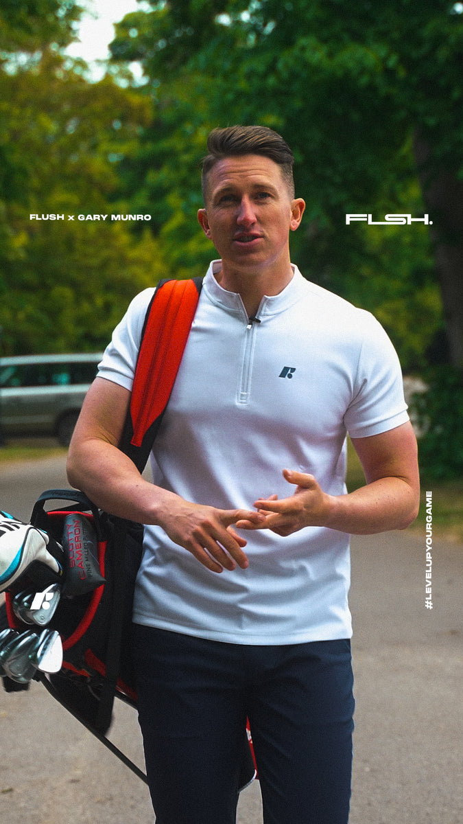 5 minute warm up – Flush Golf